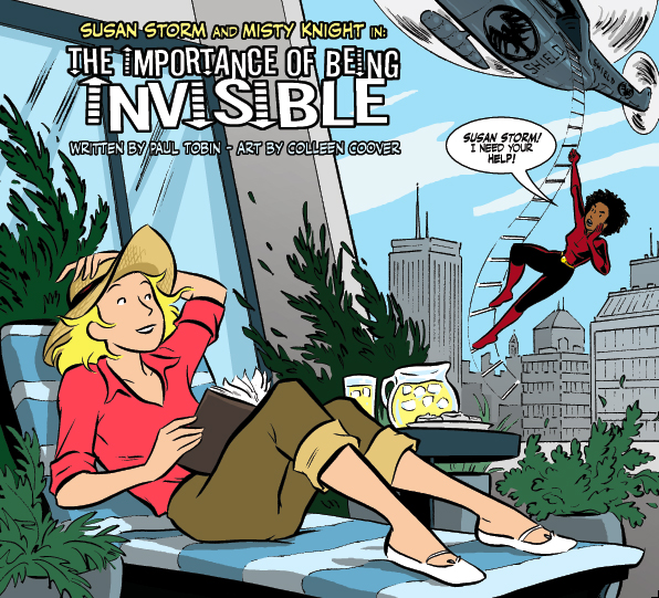 TODAY: Fantastic Four Giant Size Adventures #1 | Colleen Coover